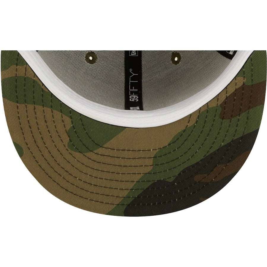New Era Philadelphia Eagles Olive 1999 Pro Bowl Camo Undervisor 59FIFTY ...