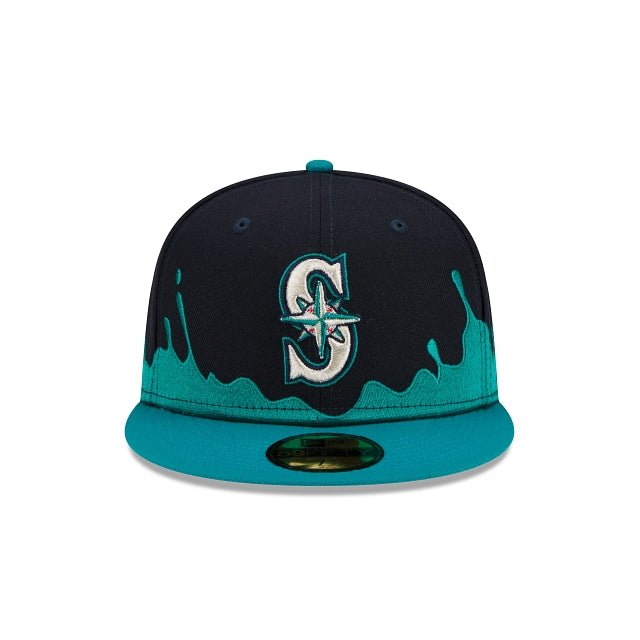 New Era Seattle Mariners Drip Front 59fifty Fitted Hat